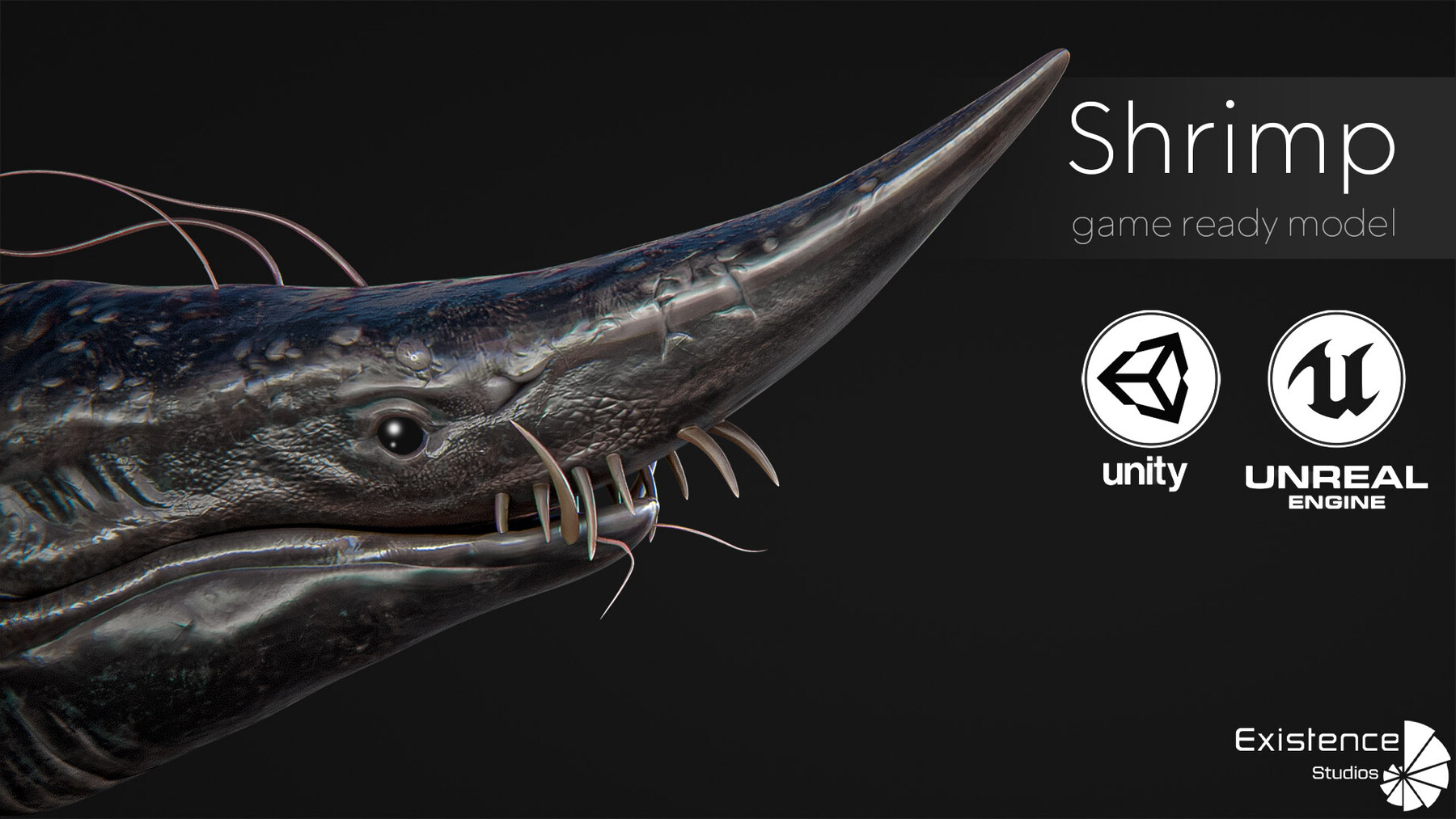 ArtStation - Ocean Monster Fish Pack / Fish low poly model / lowpoly ...