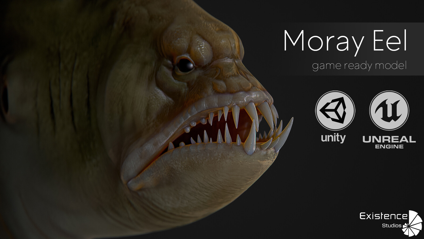 ArtStation - Ocean Monster Fish Pack / Fish low poly model / lowpoly ...