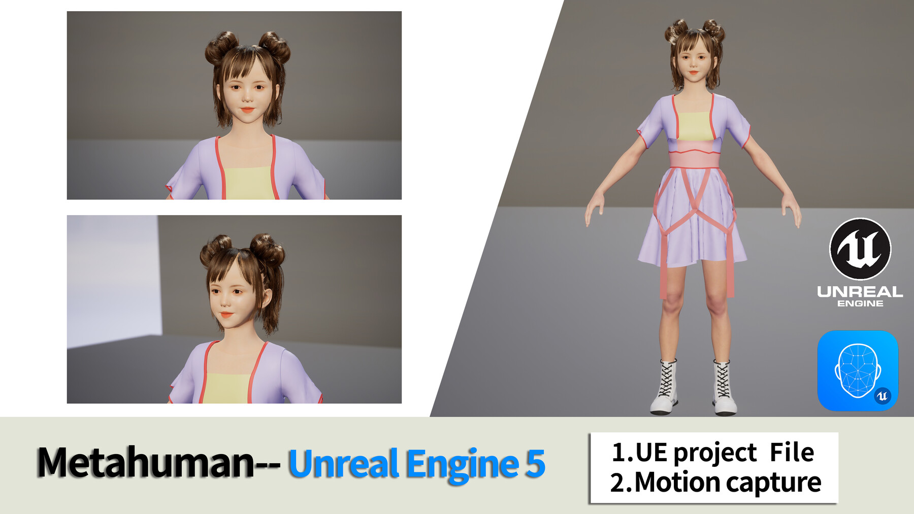 ArtStation - AUB-Chinese ancient girl--Metahuman/Unreal engine 5/Face ...