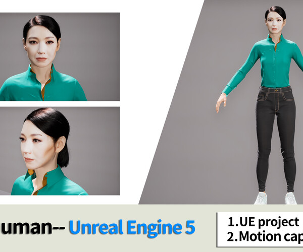 ArtStation - QIQI- Mature elegant woman--Metahuman/Unreal engine 5 ...