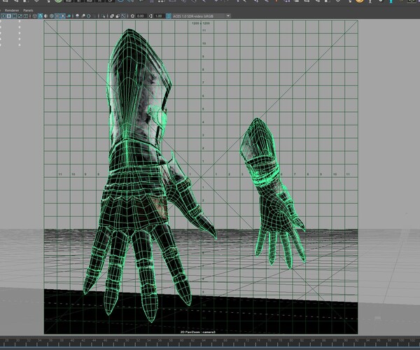 ArtStation - Female Hand armor LowPoly | Game Assets
