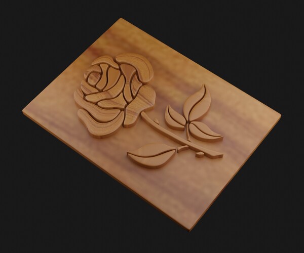 ArtStation - Rose Flower 3D Model | Resources