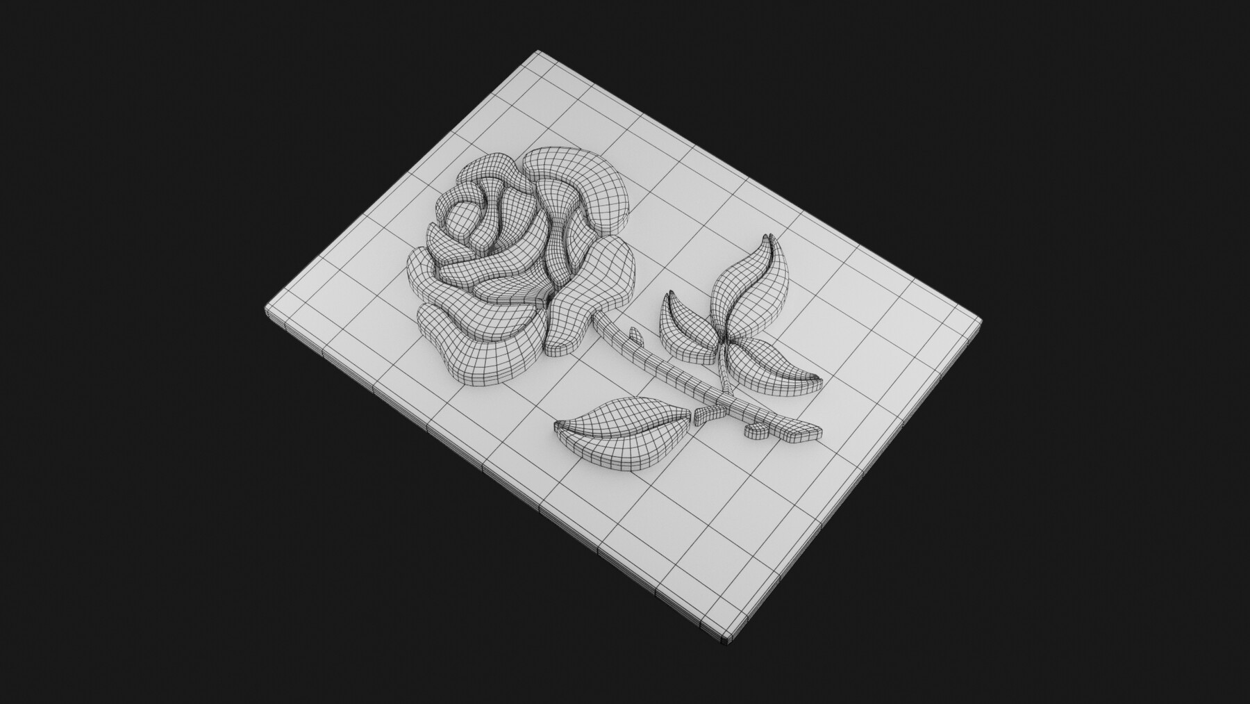 ArtStation - Rose Flower 3D Model | Resources