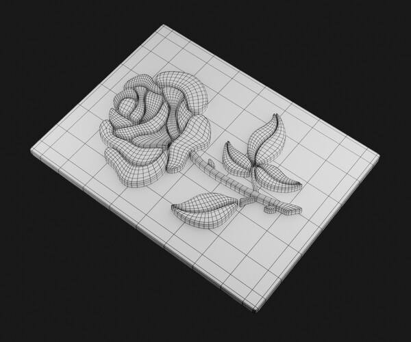 ArtStation - Rose Flower 3D Model | Resources