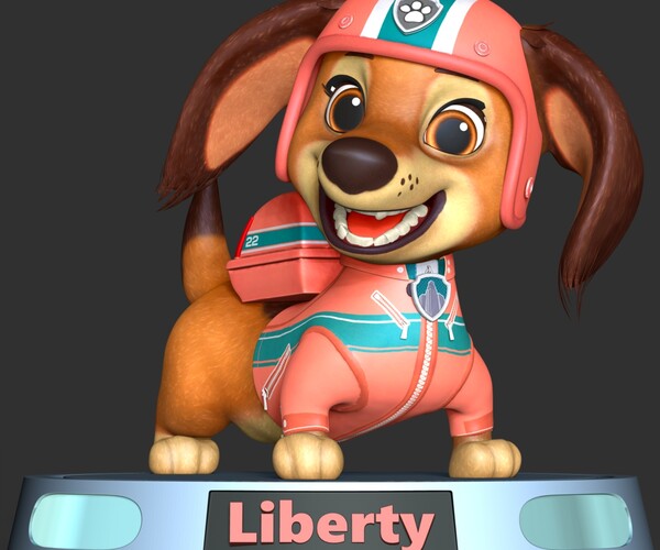 ArtStation - Liberty PAW Patrol The Movie | Resources