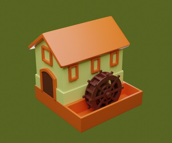 ArtStation - Watermill Toy | Resources
