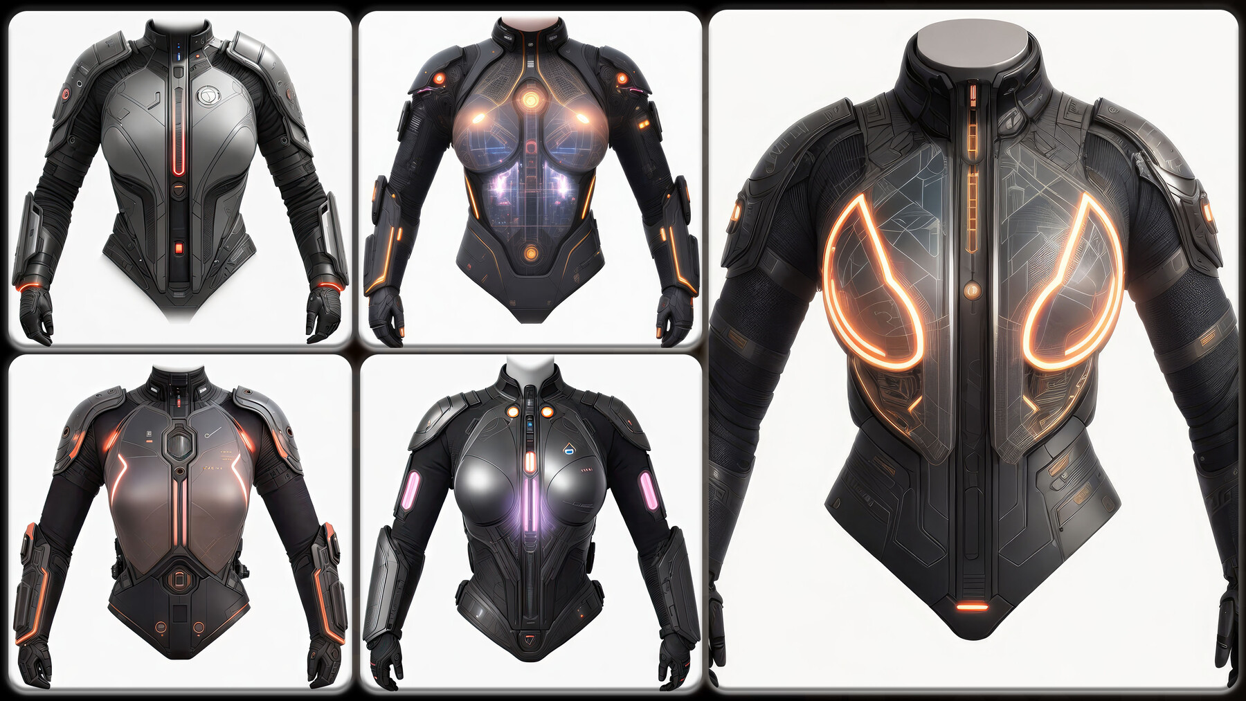 ArtStation - 200 Sci-Fi Clothes Reference Pack | 4K | v.1 | Artworks