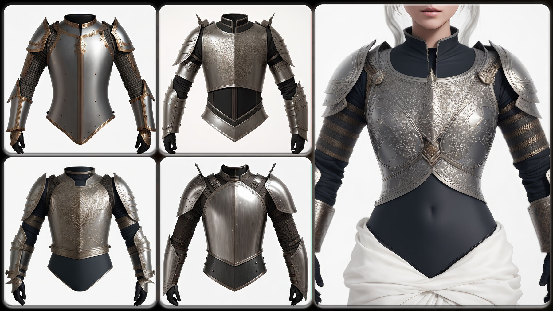 ArtStation - 200 Medieval Armor Reference Pack | 4K | v.5 | Artworks