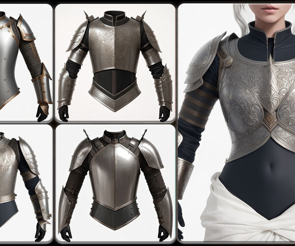 ArtStation - 200 Medieval Armor Reference Pack | 4K | v.5 | Artworks
