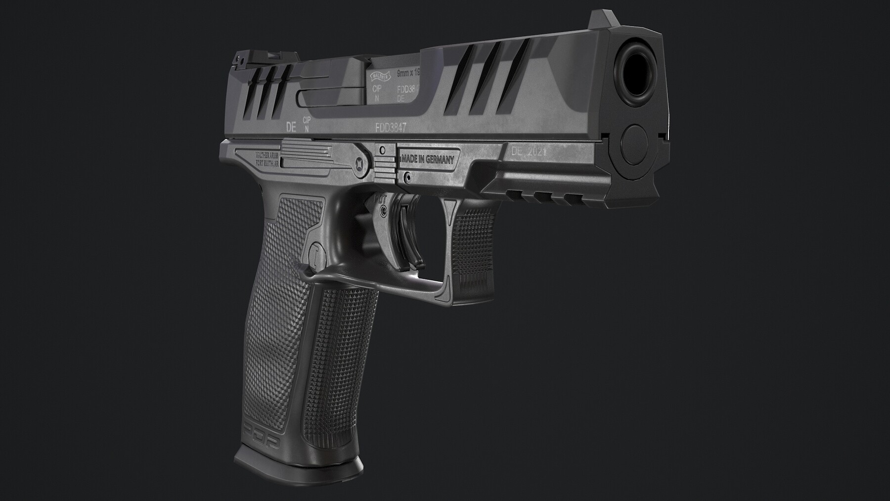 ArtStation - Walther PDP Full-Size | Game Assets