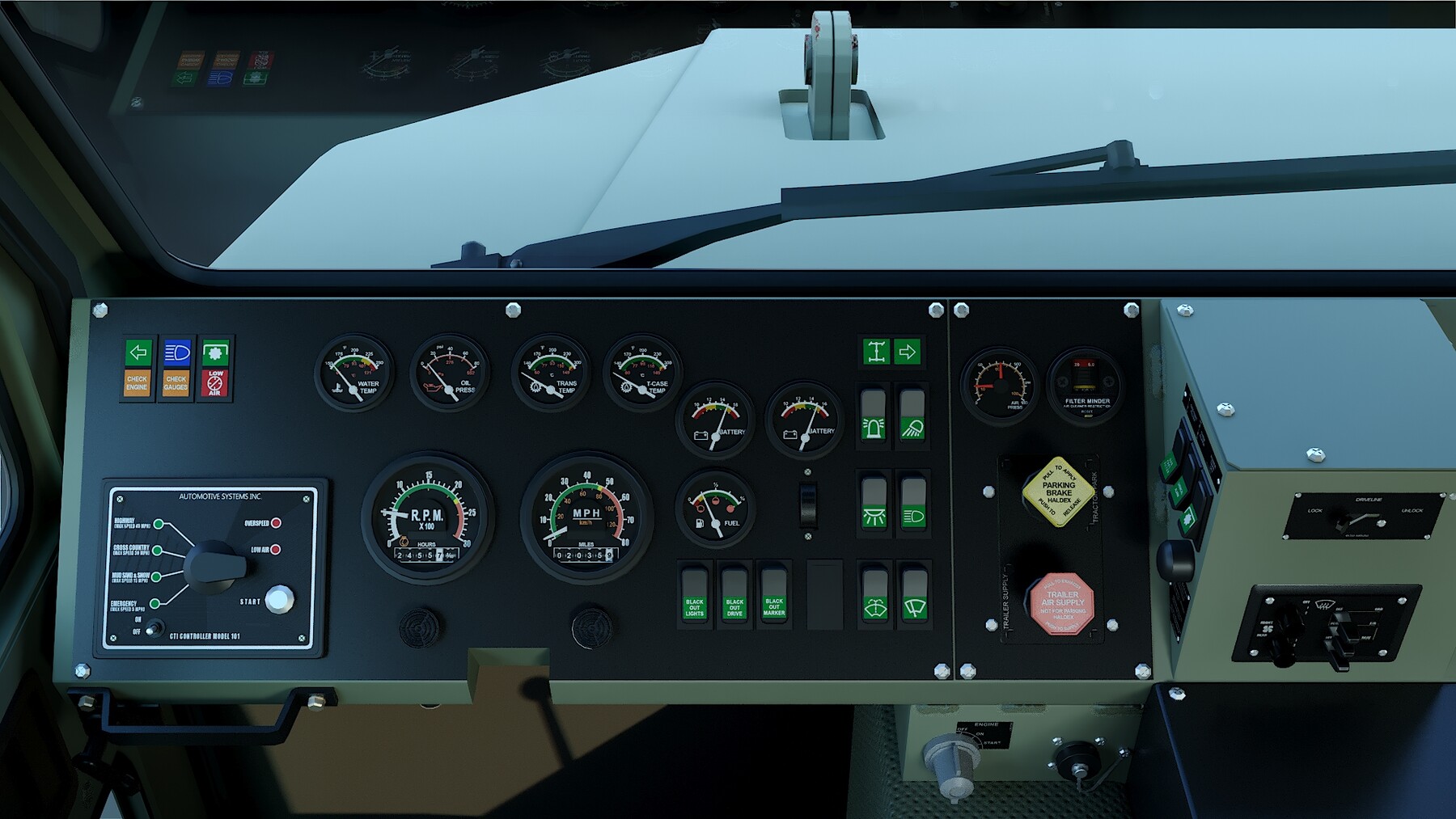 ArtStation - Oshkosh M1070 HET 8x8 military truck | Game Assets