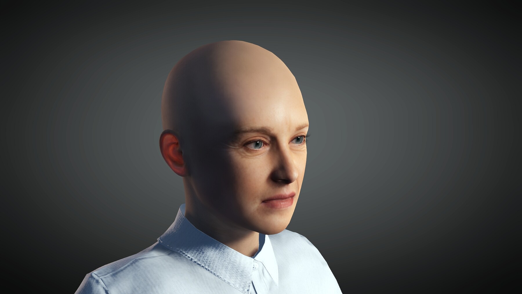 ArtStation - Ellen Degeneres/TV host with blendshape and full cc3 body skeleton | Game Assets