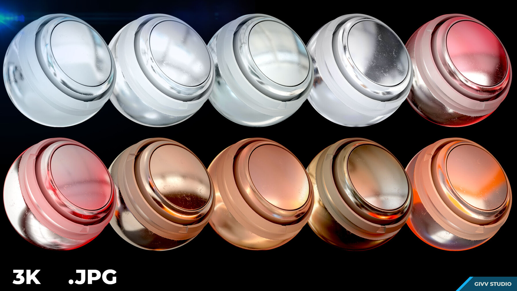 ArtStation - 100 Studio Light HDRI Vol 3 | Resources