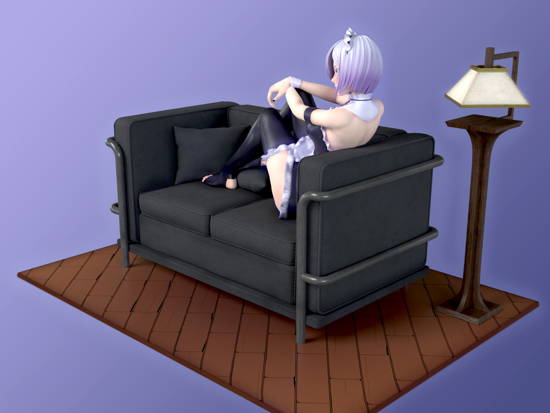 ArtStation - NightFall Maid | Resources