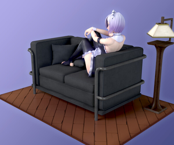 ArtStation - NightFall Maid | Resources