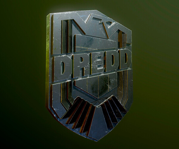 ArtStation - Judge Joseph Dredd LOGO | Resources