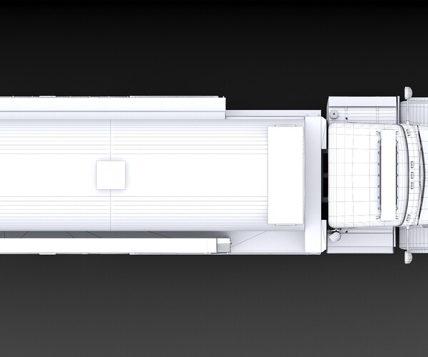 ArtStation - Kenworth T800 Fire tanker truck | Game Assets