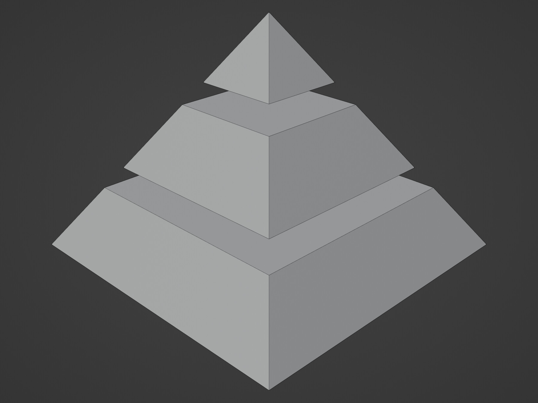 ArtStation - Pyramid Separated into 3 Parts | Game Assets