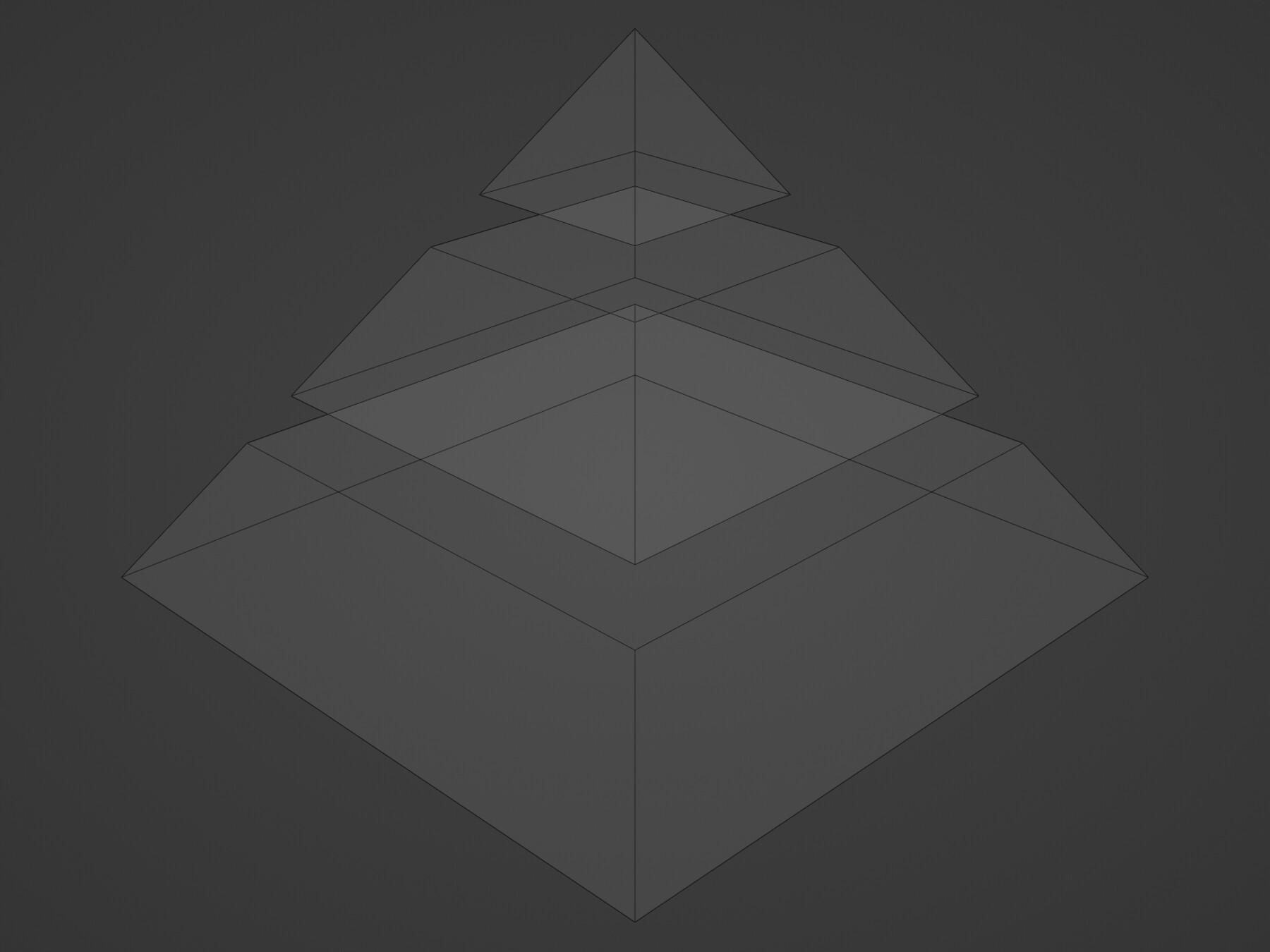 ArtStation - Pyramid Separated into 3 Parts | Game Assets