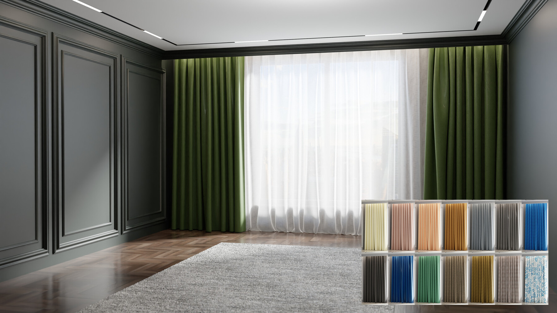ArtStation - Luxury Curtains Assets Set 1 | Resources