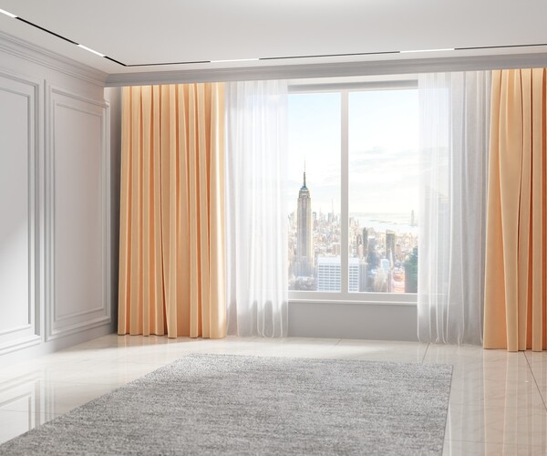 ArtStation - Luxury Curtains Assets Set 1 | Resources