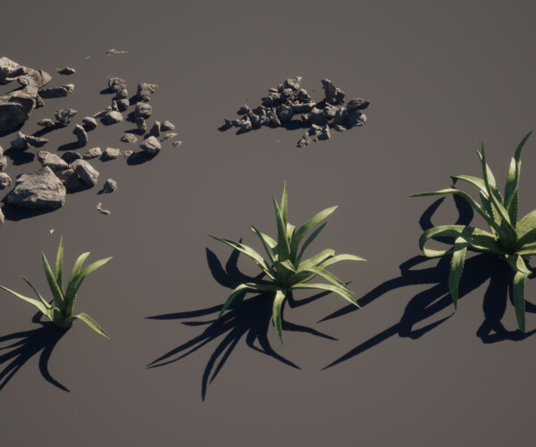 ArtStation - Aloe Vera - Ready to use on UE5 - High Resolution | Game ...