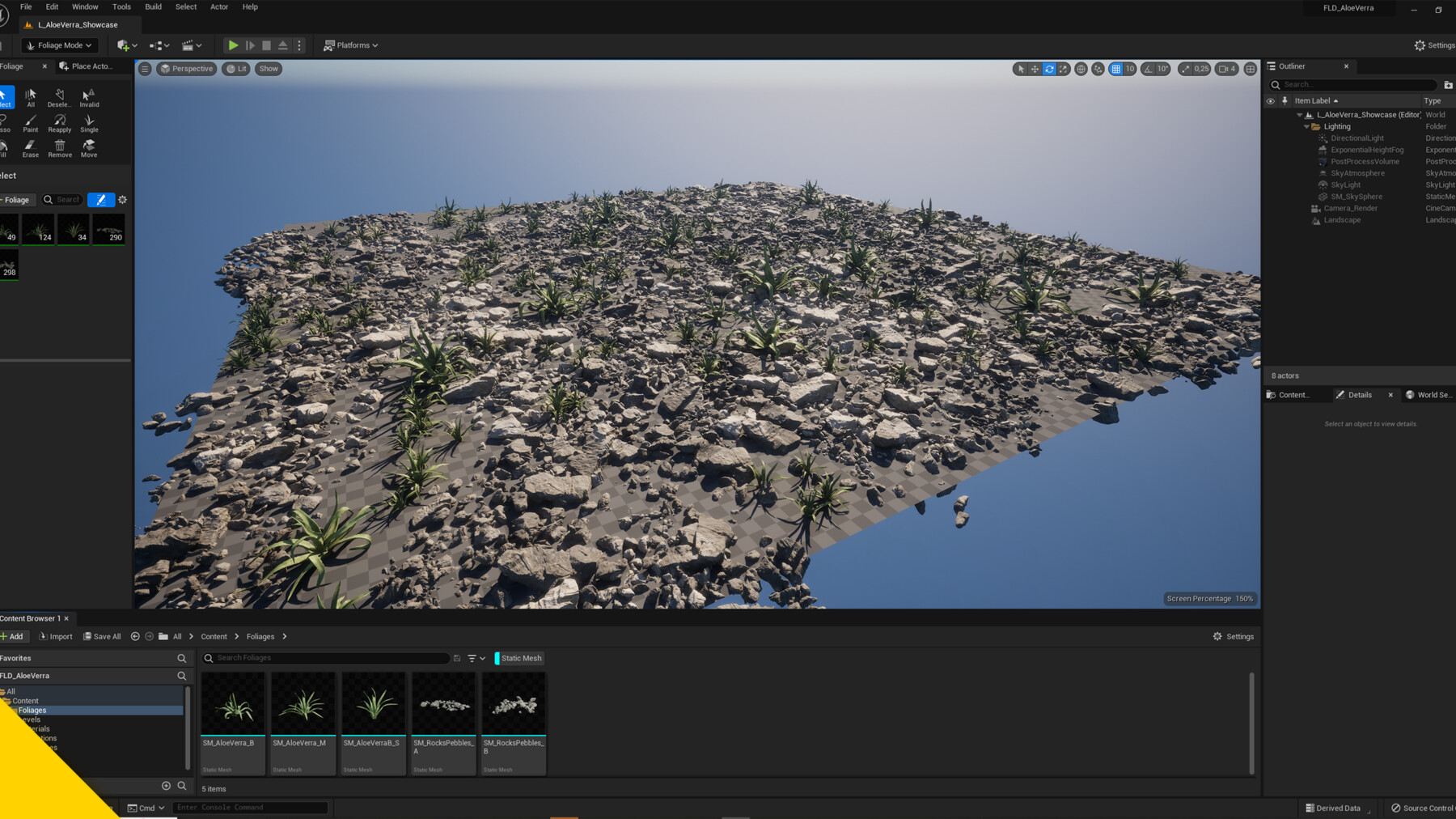 ArtStation - Aloe Vera - Ready to use on UE5 - High Resolution | Game ...