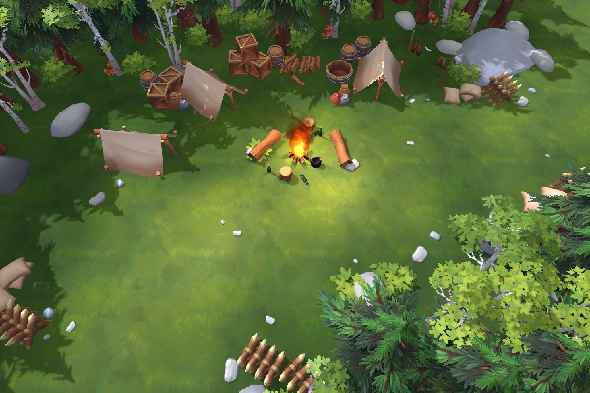 ArtStation - Handpainted Campfire Pack | Game Assets