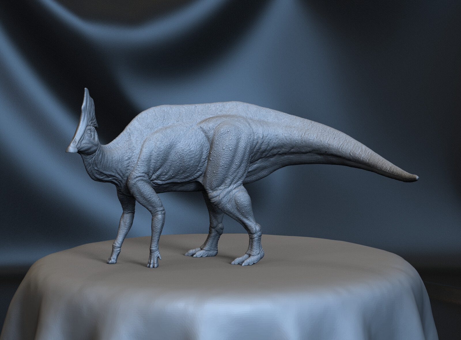 ArtStation - Olorotitan - Dinosaur for 3D Printing | Resources