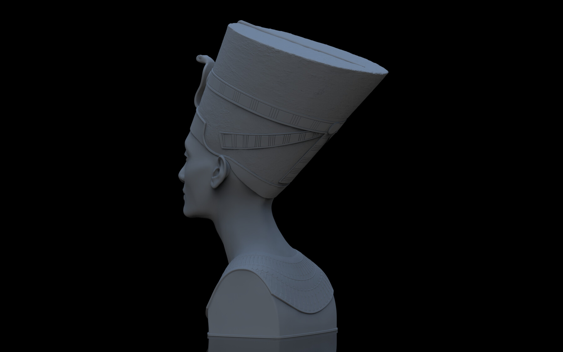 ArtStation - Nefertiti Bust - Restoration | Resources