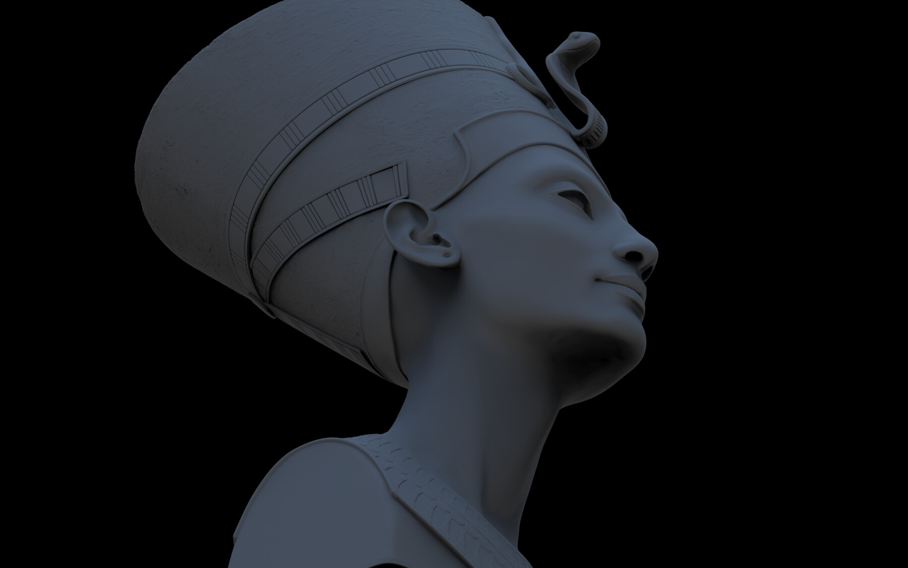 ArtStation - Nefertiti Bust - Restoration | Resources