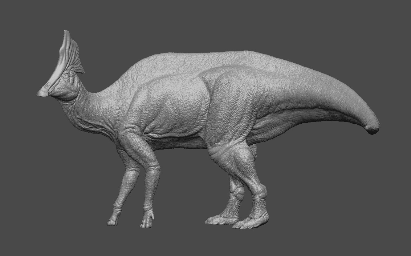 Spacecraft 3d Dinosaur