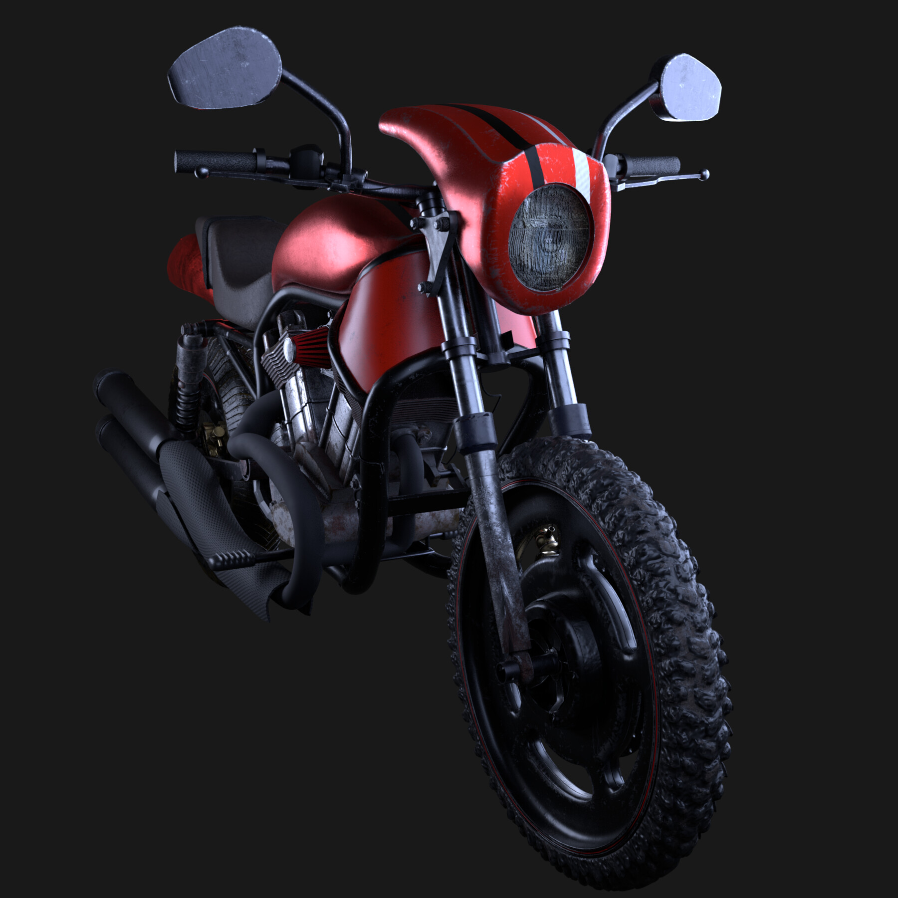 ArtStation - Chinese motorbike HD | Resources