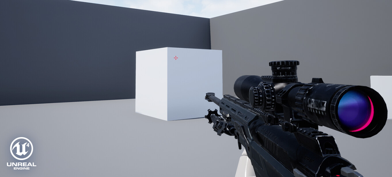 ArtStation - CDX-50 Tremor Sniper Rifle | Game Assets