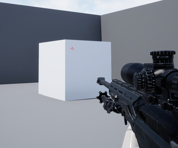 ArtStation - CDX-50 Tremor Sniper Rifle | Game Assets