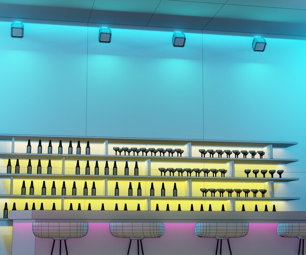 ArtStation - Night Club - Low Poly - Game Ready | Game Assets
