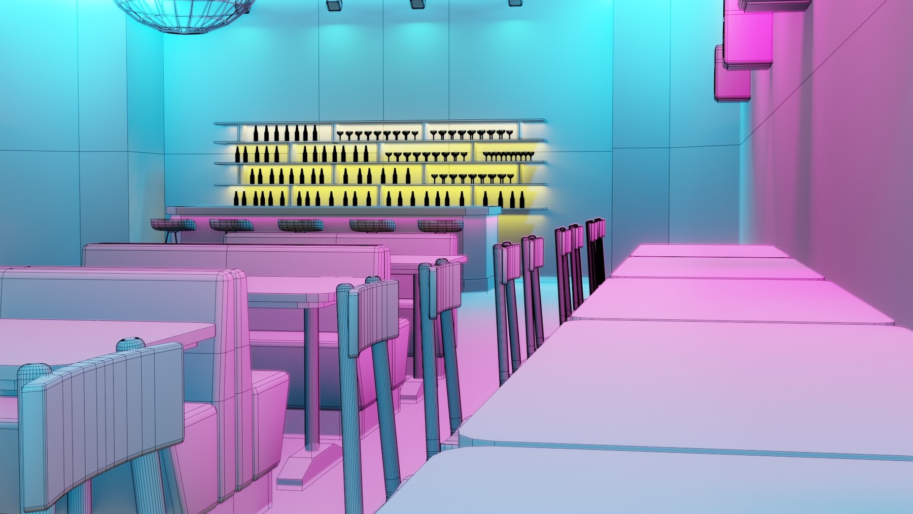 ArtStation - Night Club - Low Poly - Game Ready | Game Assets