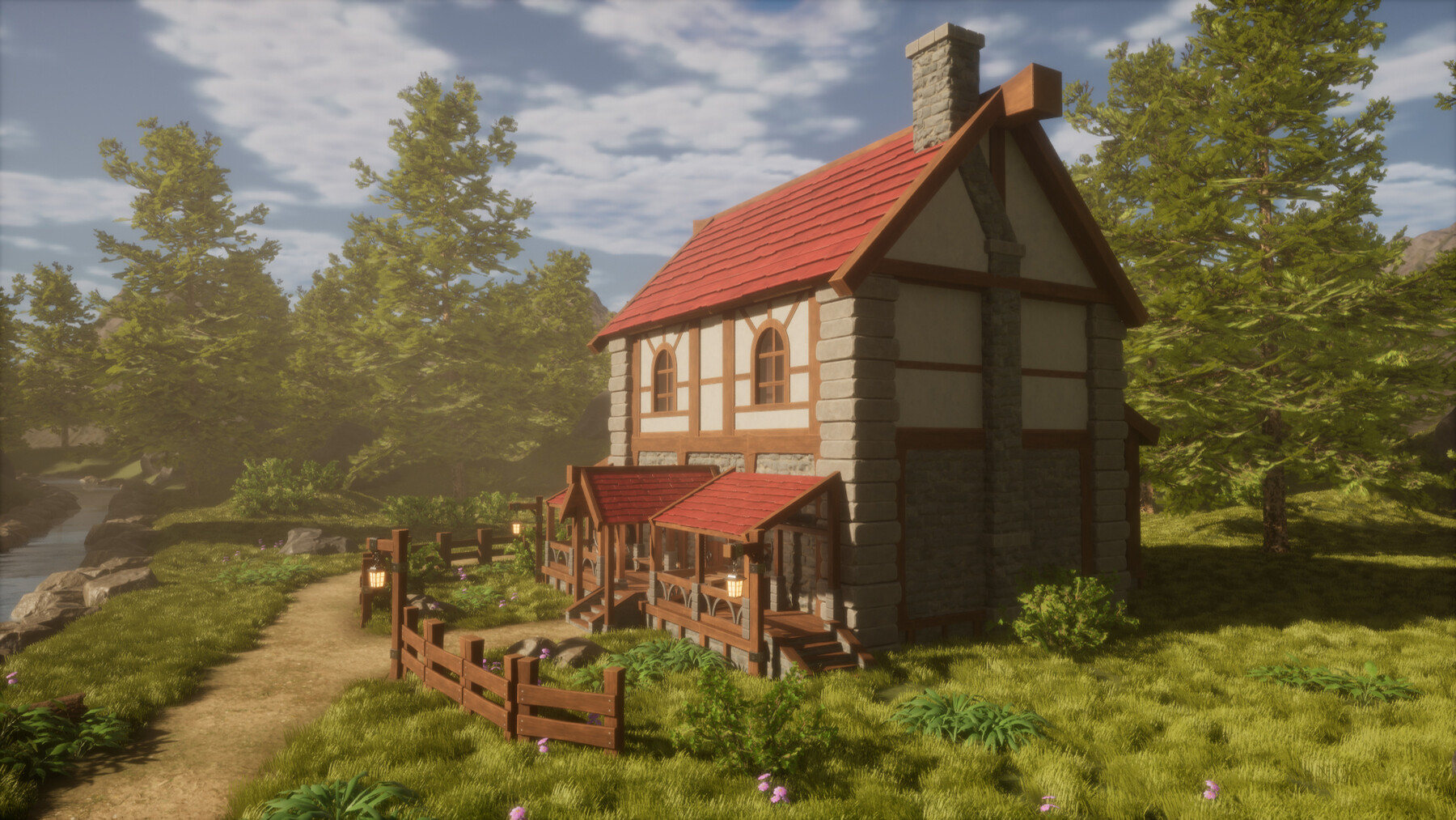 ArtStation - Forest Inn - Unreal Engine | Game Assets