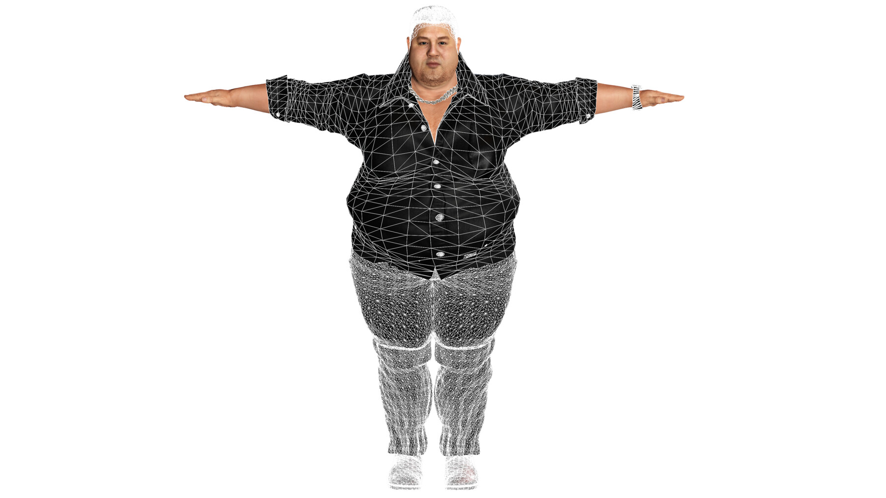 ArtStation - AAA 3D REALISTIC HUMAN MALE CHARACTER - ASIAN FAT ...