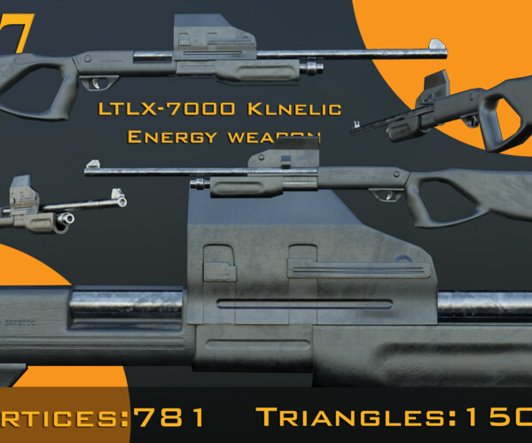 ArtStation - Gun-vol 02_7 shut gun | Game Assets