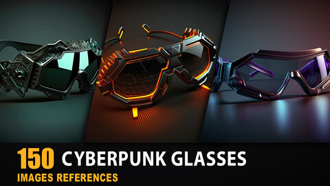 ArtStation - 150 Cyberpunk Glasses | Artworks