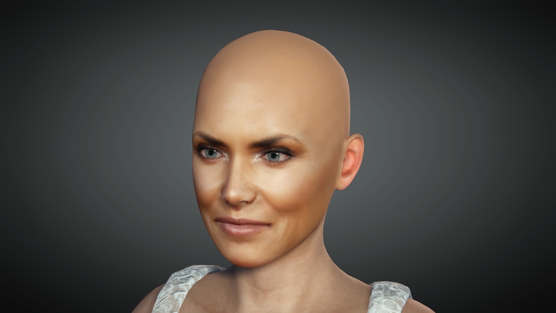 ArtStation - Halle Berry/Miss Teen America with blendshape and full cc3 body skeleton | Game Assets