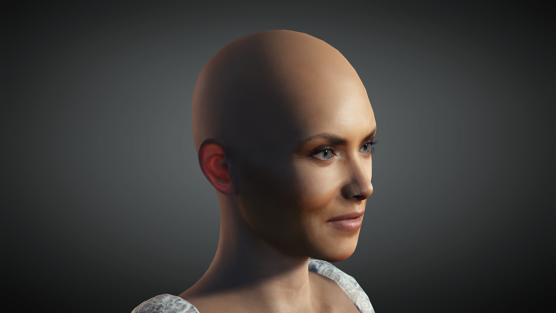 ArtStation - Halle Berry/Miss Teen America with blendshape and full cc3 body skeleton | Game Assets