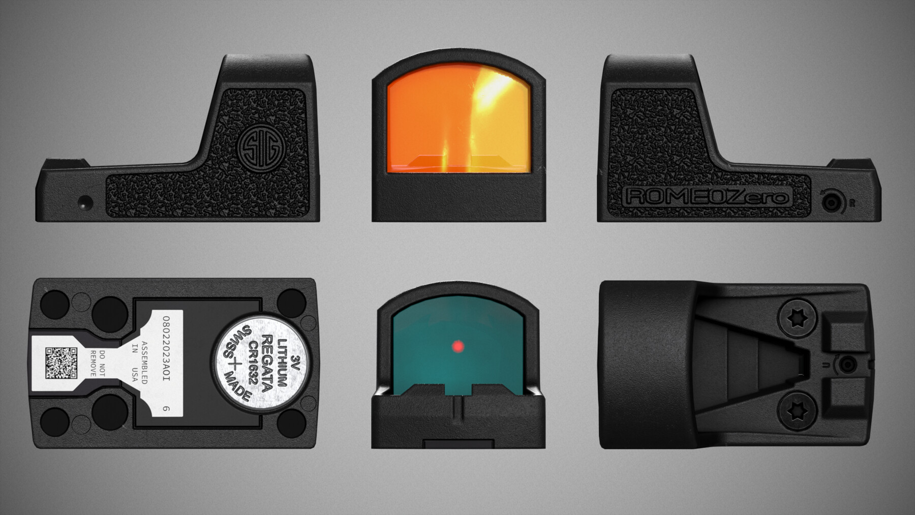 ArtStation - Romeo Zero Reflex Sight PBR | Game Assets