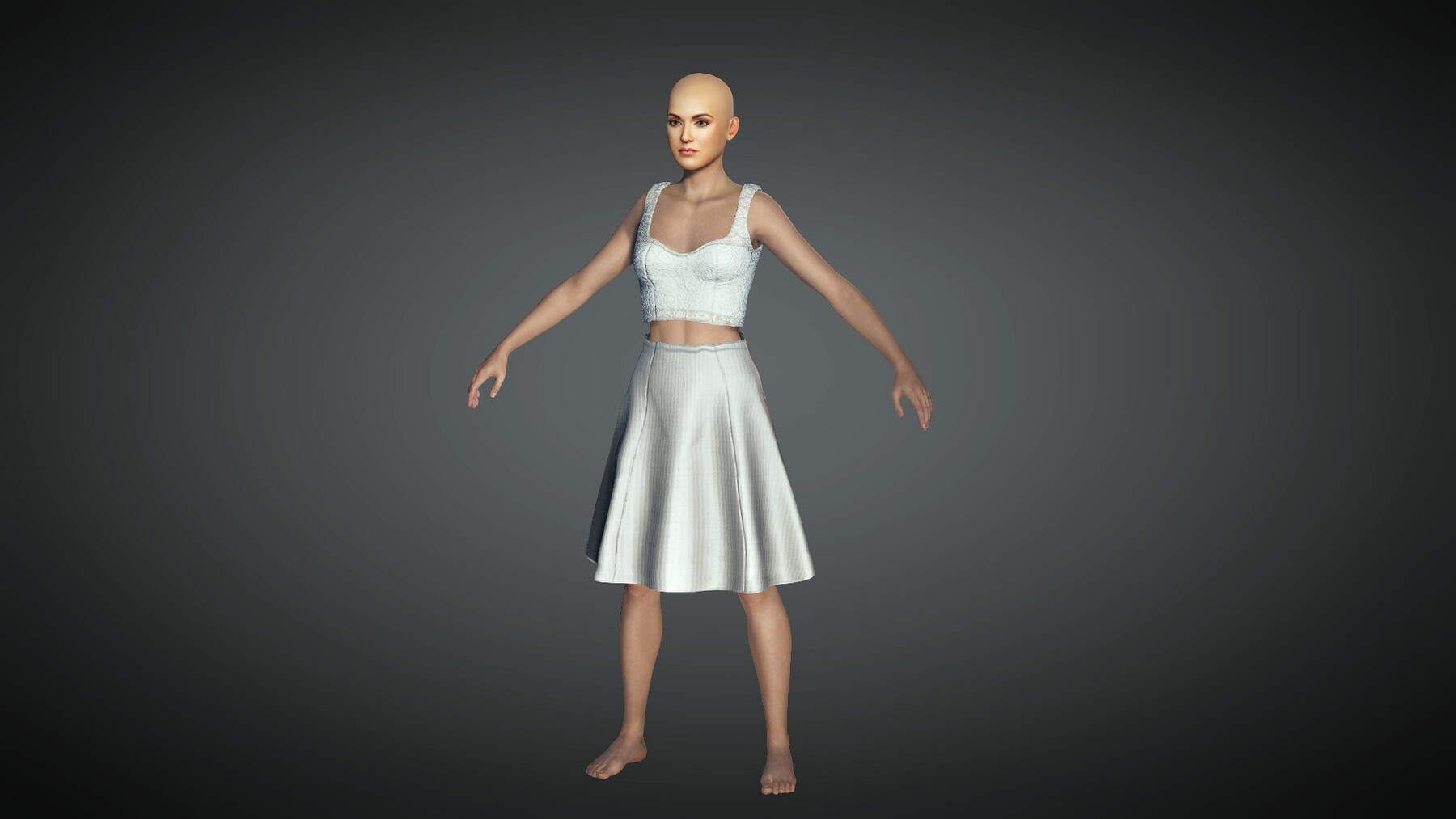 ArtStation - Katy Perry/American pop singer with blendshape and full cc3 body skeleton | Game Assets