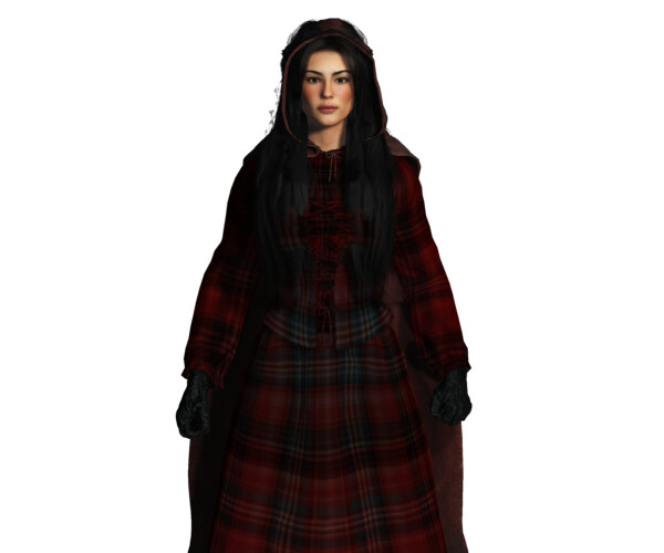 ArtStation - AAA 3D FANTASY FEMALE CHARACTER - MEDIEVAL WOMAN 01 | Game ...