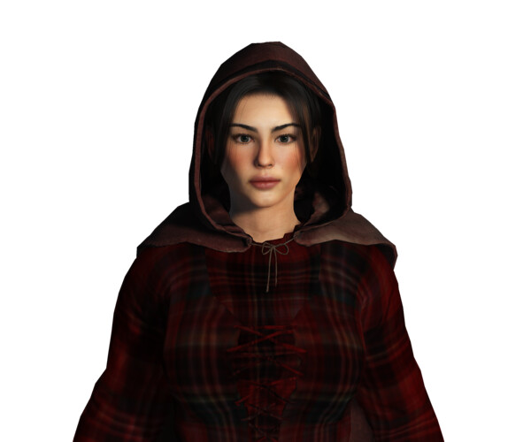 ArtStation - AAA 3D FANTASY FEMALE CHARACTER - MEDIEVAL WOMAN 01 | Game ...