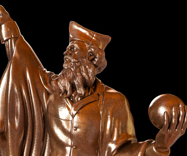 ArtStation - Wizard statue 3D print model | Resources