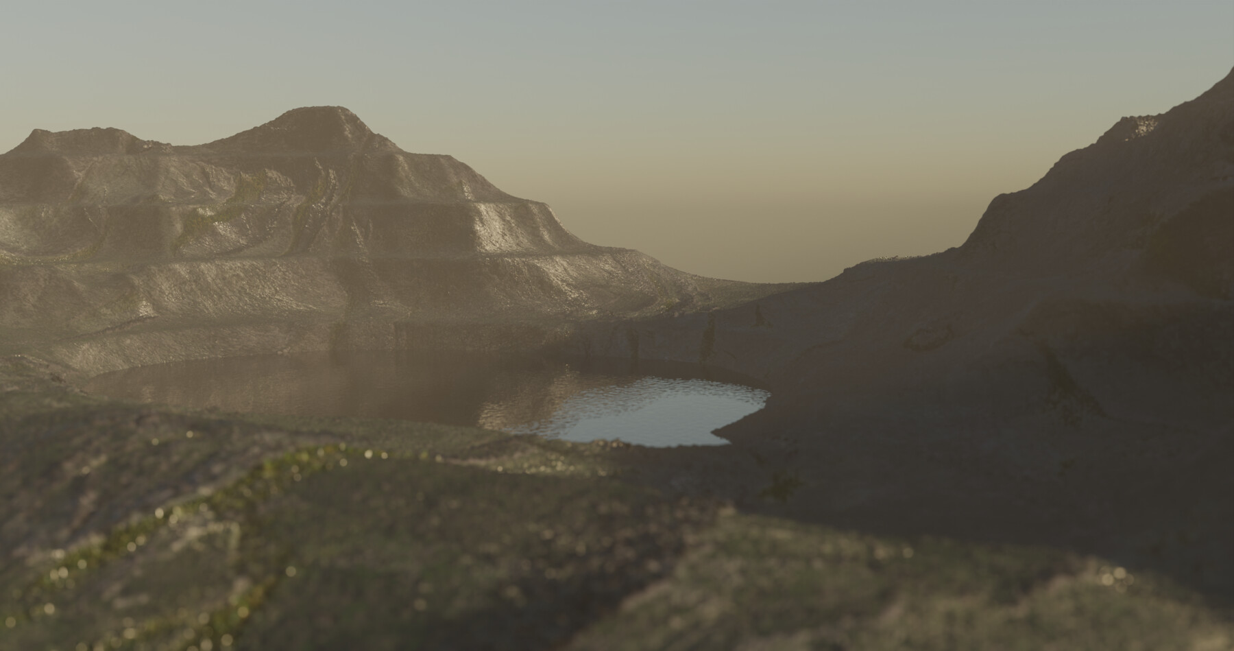 ArtStation - 'Lake Landscape' - Blender Scene | Resources