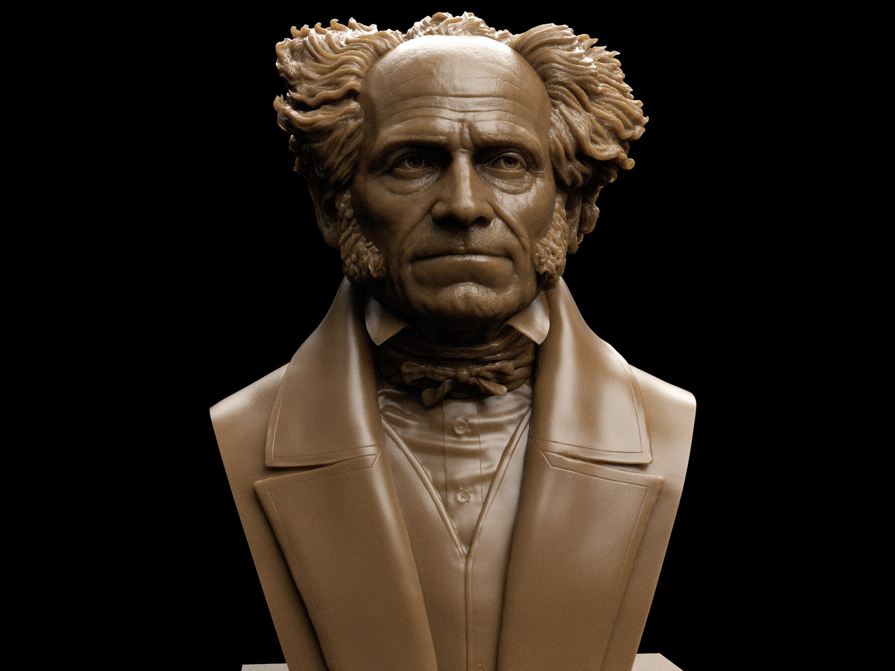 ArtStation - Arthur Schopenhauer Bust | Resources